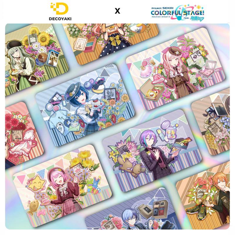 Photocard Hologram Project Sekai Birthday Card Version 1, Photocard ...