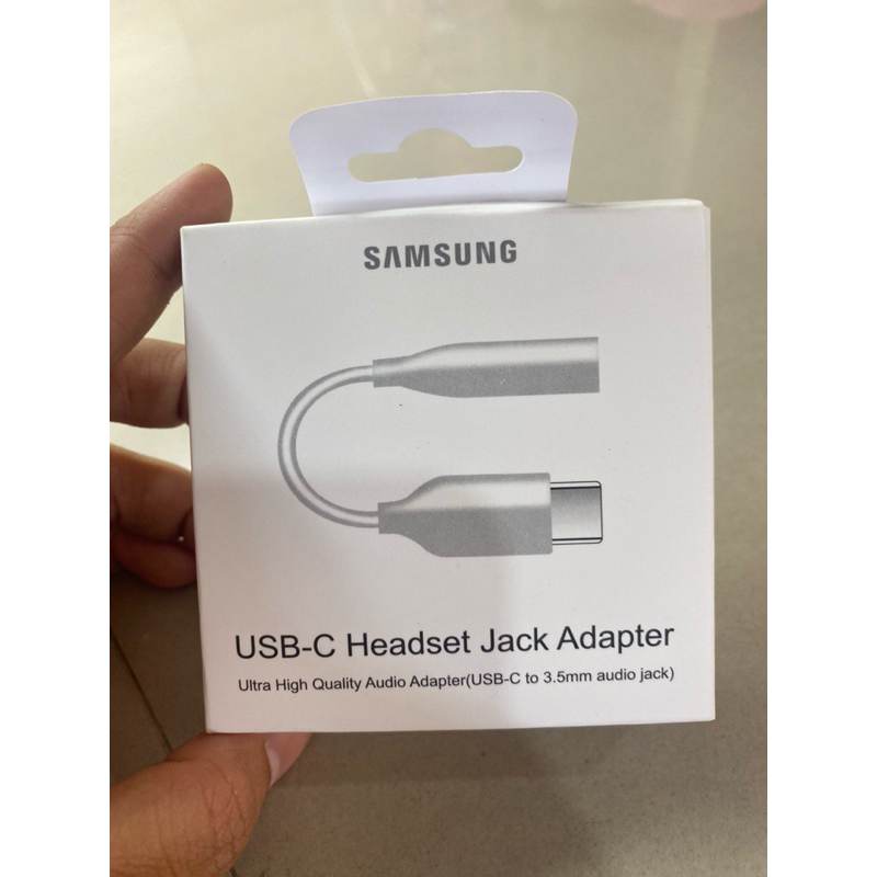 Samsung USB C CONVETER USB C TO AUDIO JACK ADAPTER HEADSET 3.5MM ...