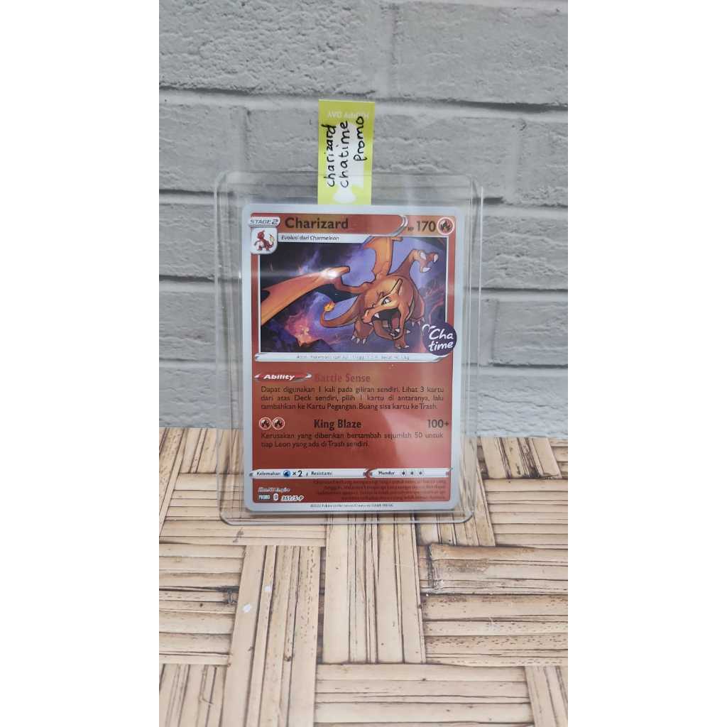 Charizard Chatime Limited Edition 351/SP | Shopee Malaysia