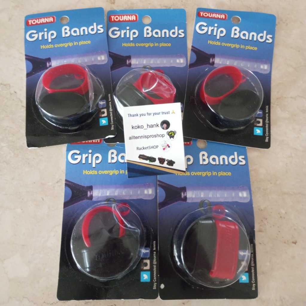 Original!!! Tourna Tennis Racket Grip Bands Tennis Racket Ring ori ...