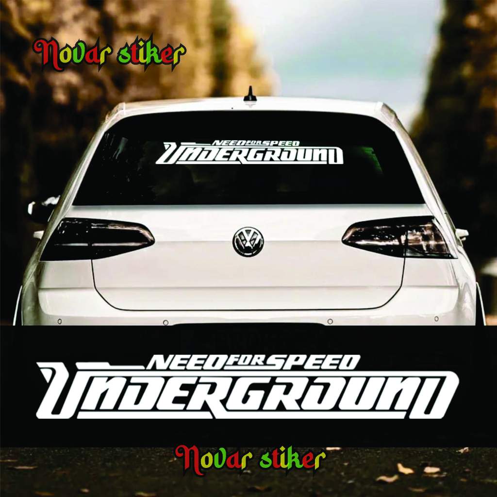 Need FOR SPEED UNDERGROUND Car Window Stickers Car Glass and Body ...