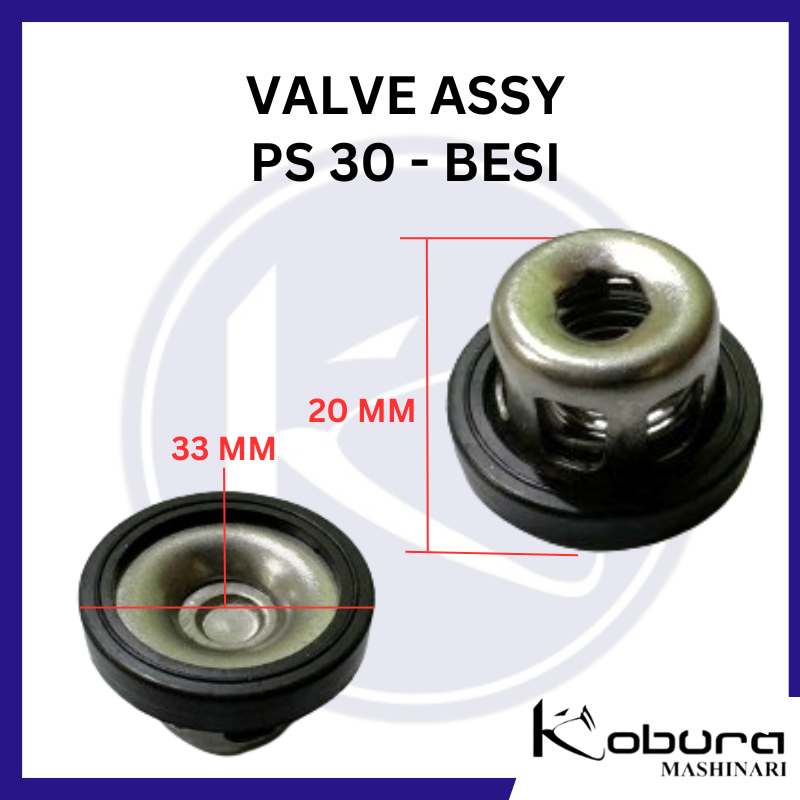 Valve Assy PS 30 IRON Air Valve Power Sprayer Steam Laundry | Shopee ...