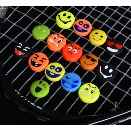 Vibration Dampener Tennis Racket / Cool Tennis Damper with colorful ...