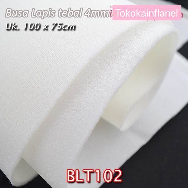 Blt102 Coated Foam / Wind Foam 4mm Thick Uk 100 X 75 Cm | Shopee Malaysia