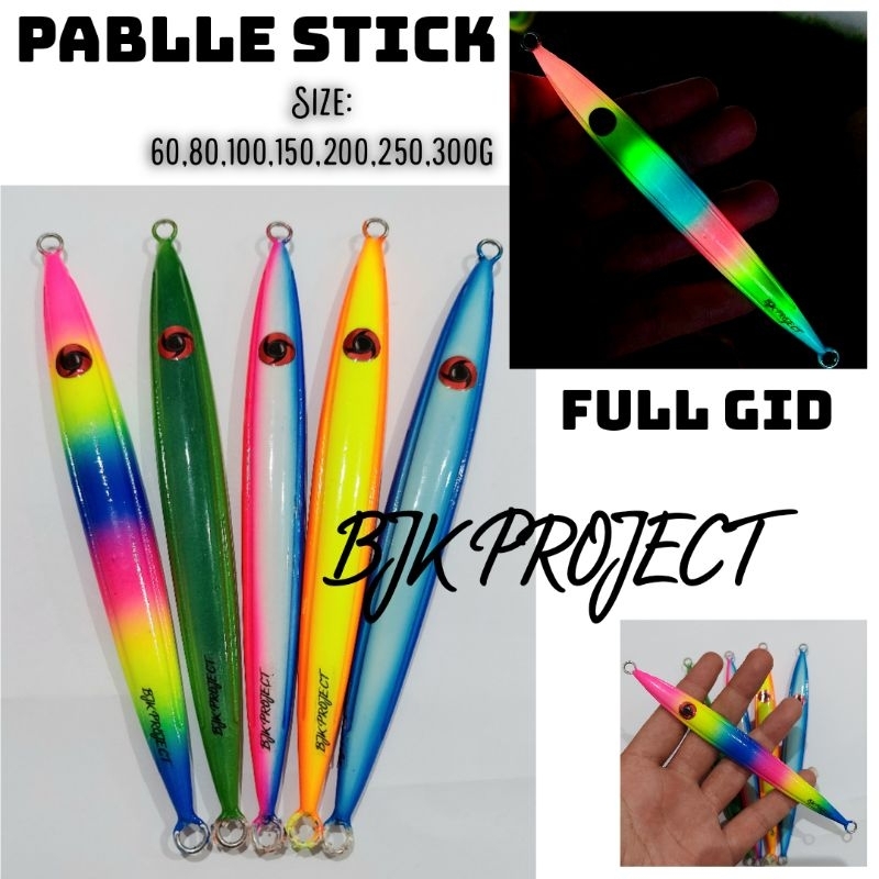 Metal JIG PALLE STICK 60g to 300g FULL GID NEW COLOR | Shopee Malaysia