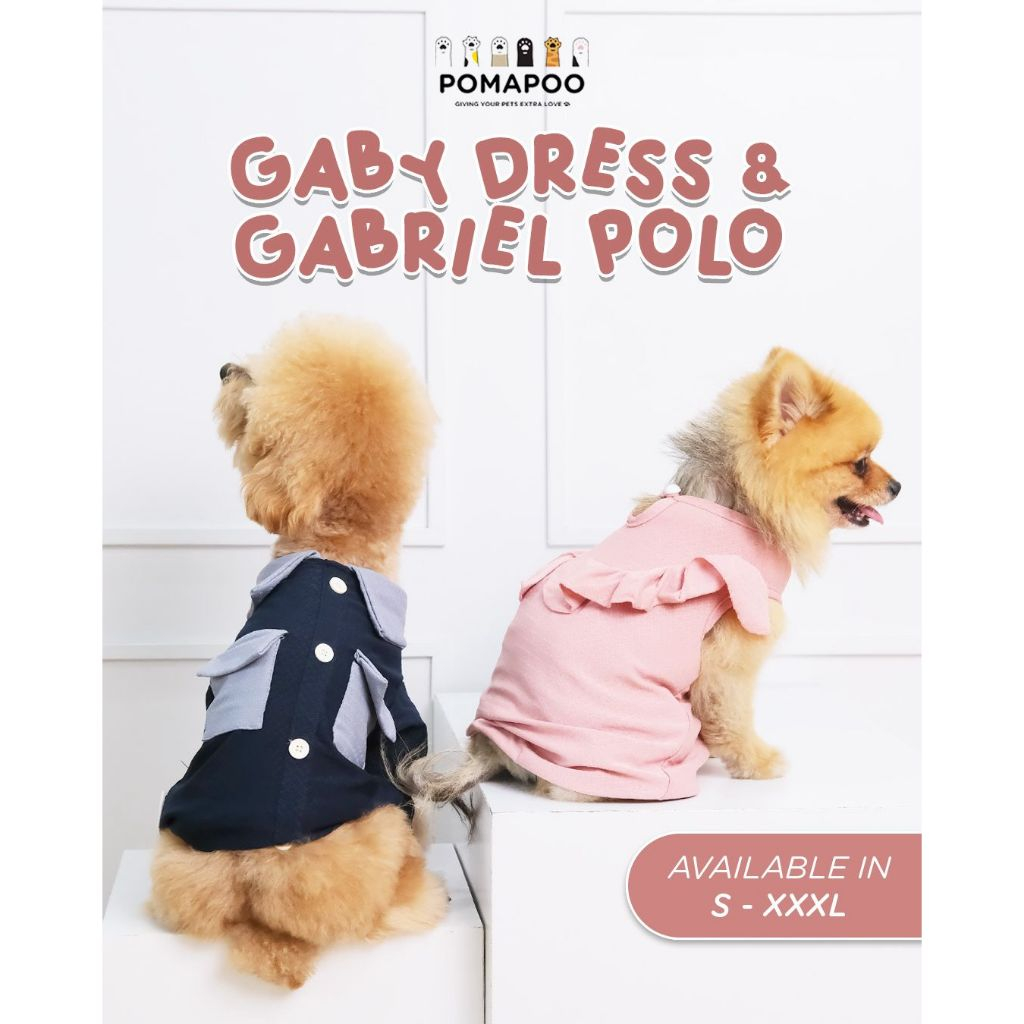 Pomapoo - Cat Clothes and Dog Clothes Gaby Dress and Gabriel Polo ...
