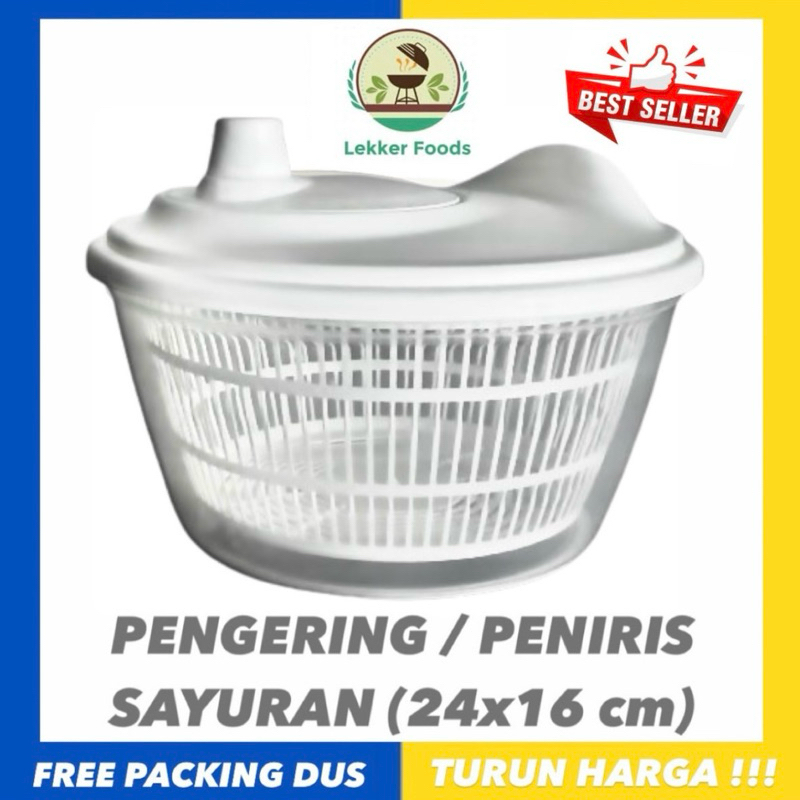 Vegetable Slicer Vegetable Dryer Salad Spinner Bowl Tokig Uppfylld ...