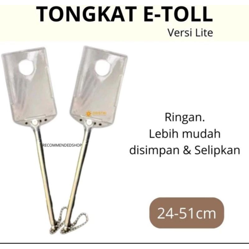 Toll Lite Stick Telescopic toll Stick mini toll card holder / E toll ...