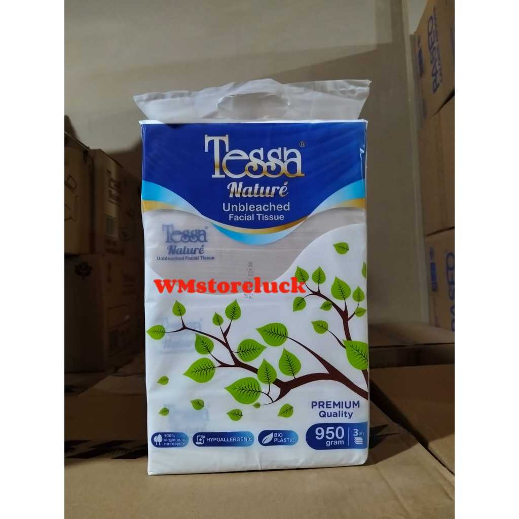 Chocolate facial Tissue 950gr/Tessa nature unbleach Chocolate facial ...