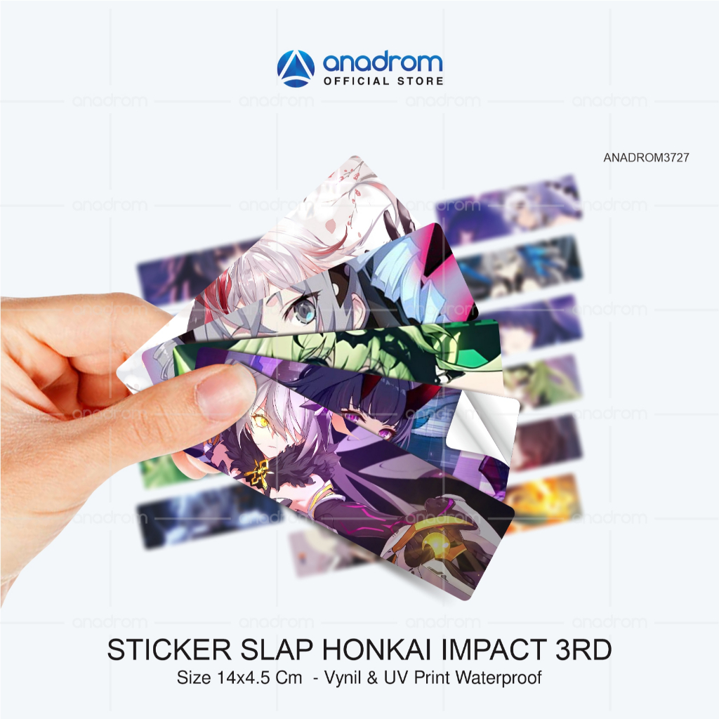 Slap Honkai Impact 3Rd Sticker | Slap Character Honkai Impact 3rd ...