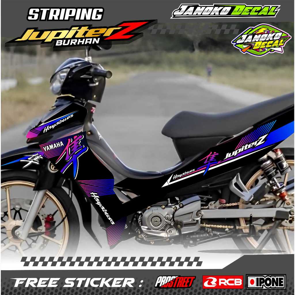Striping Variations YAMAHA JUPITER Z BURHAN/STICKER LIST Variations Of ...