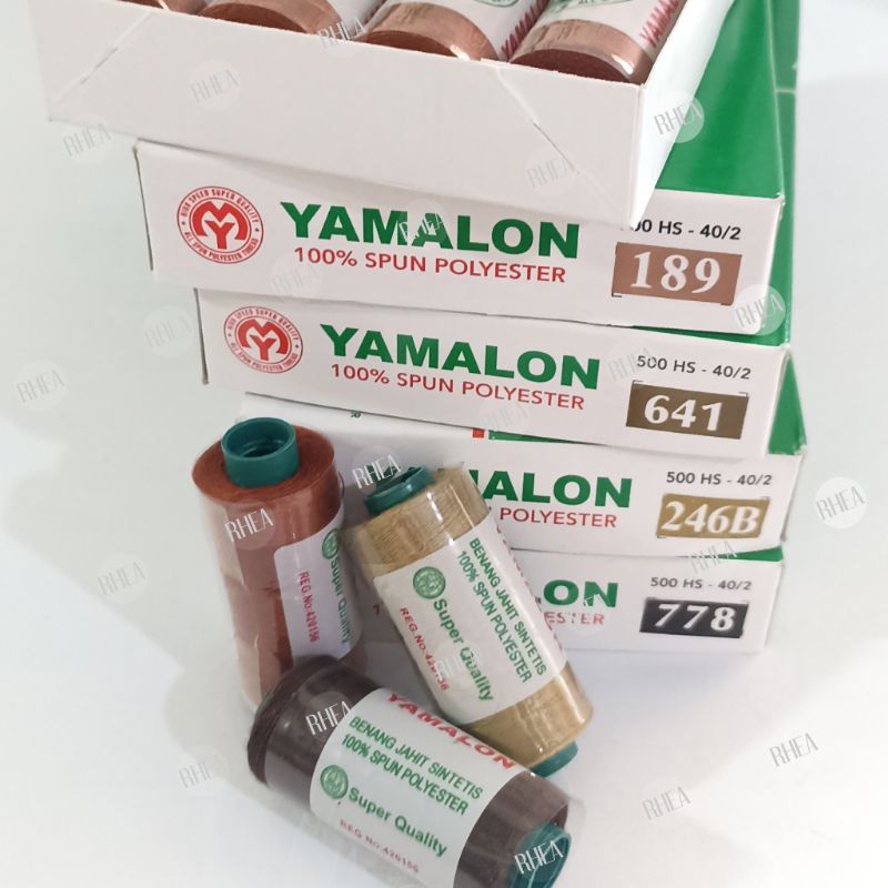 YAMALON sewing thread (brown) | Shopee Malaysia
