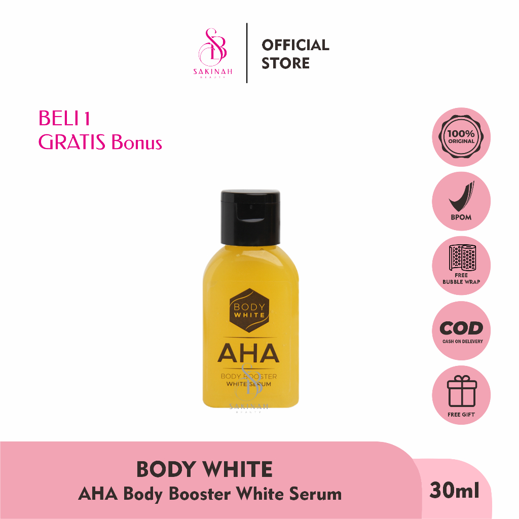 Body White AHA Body Booster White Serum 30 ML & 100 ML | Shopee Malaysia