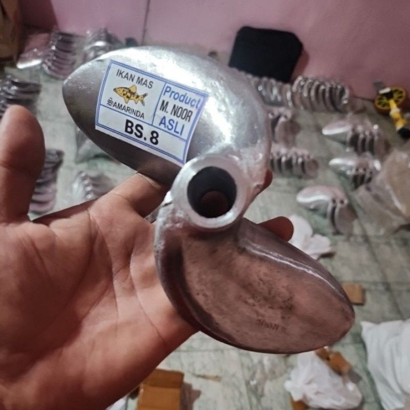 Bs8 KETINTING BOAT FAN, KETINTING BOAT PROPELLER/PROPELLER | Shopee ...