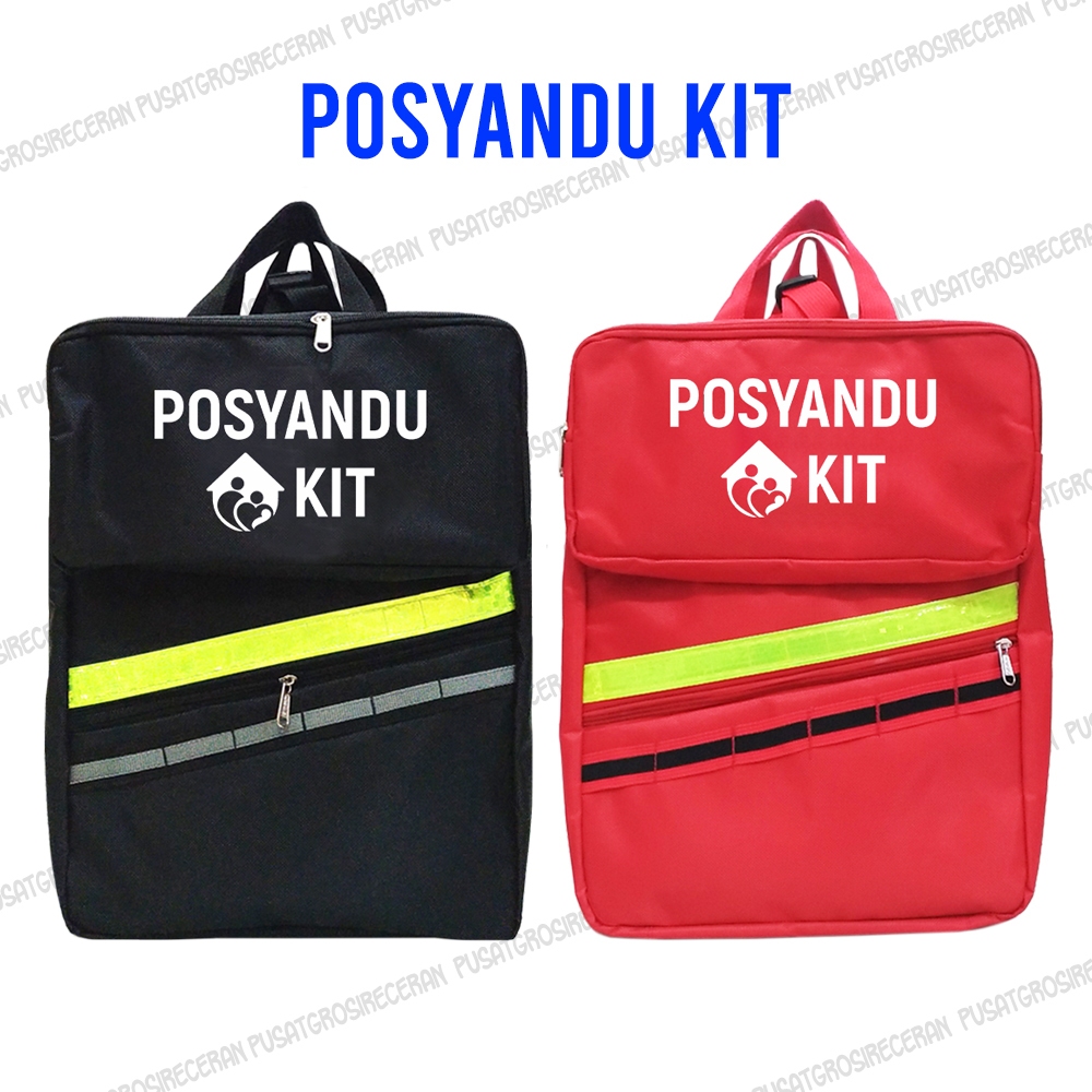 Medical Backpack Posyandu Kit Bag Medical Supplies Bag Home Care ...