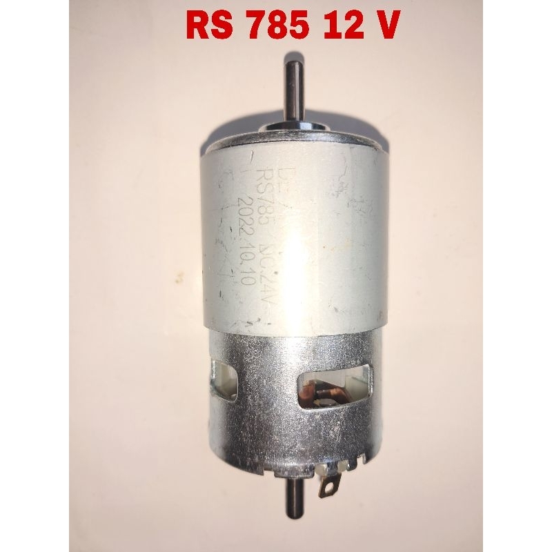 Dynamo DC MOTOR RS785 DC 12V HIGH SPEED & TORQUE | Shopee Malaysia