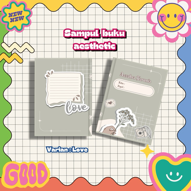 Custom NOTEBOOK COVER AESTHETIC NOTEBOOK COVER | Shopee Malaysia