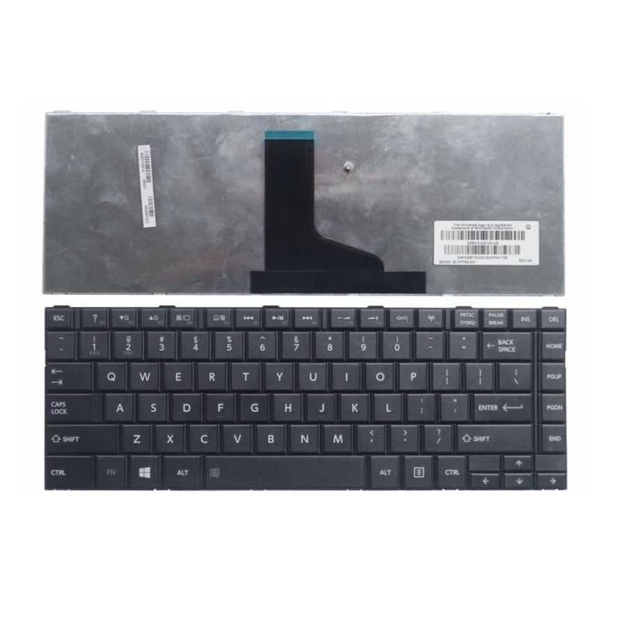 Toshiba Satellite C800D C840 M800 M805 L800 L805 L830 Keyboard | Shopee ...