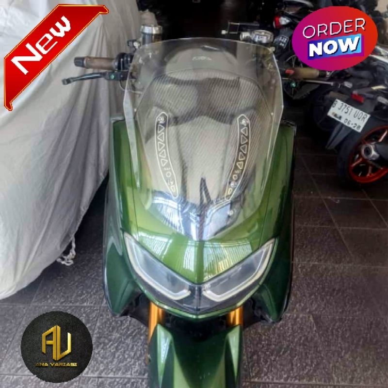 Windshield YAMAHA nmax new Thick 4mili visor YAMAHA nmax new model ...