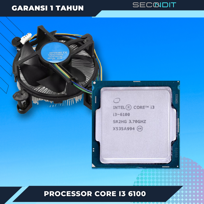 Inverter Processor Core I3 6100 Processor Core I3 Gen 6 Socket 1151 With Intel Fan Shopee Malaysia