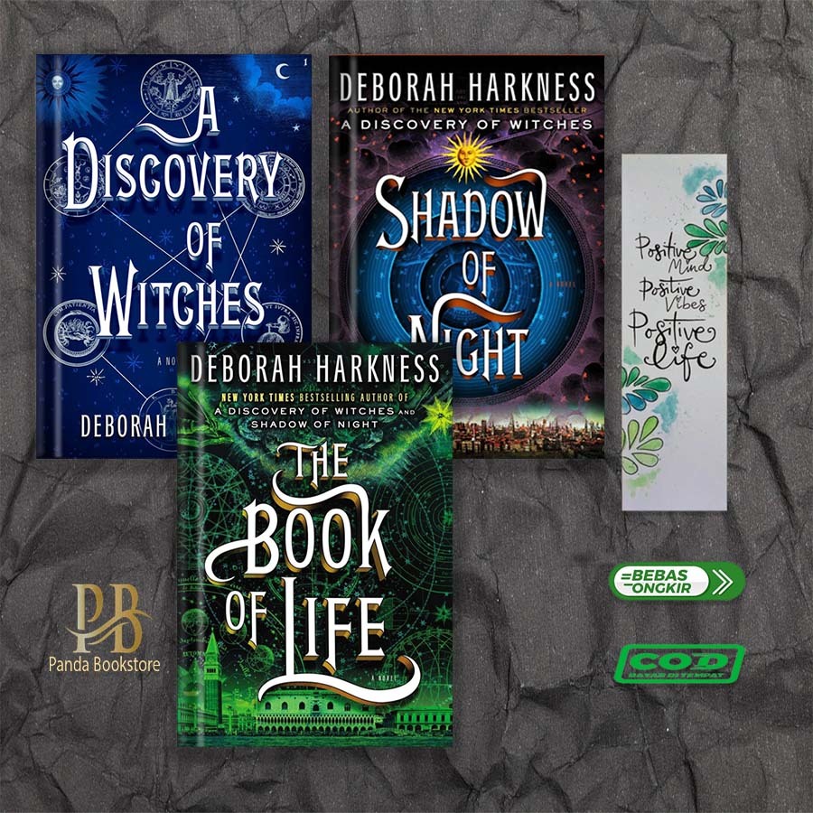A Discovery of Witches, Shadow of Night, The book of Life, Time's ...