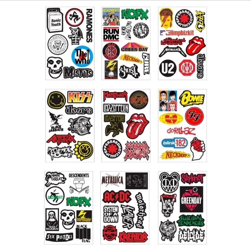 Sticker Pack Band / Sticker Band | Shopee Malaysia