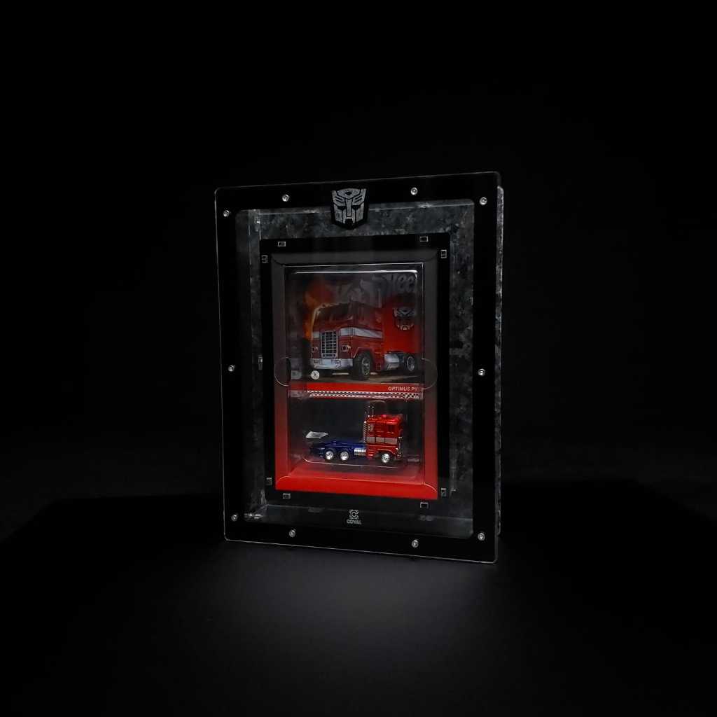 Coval HOP-101B Acrylic Display for 1 Hot Wheels RLC Optimus Prime ...