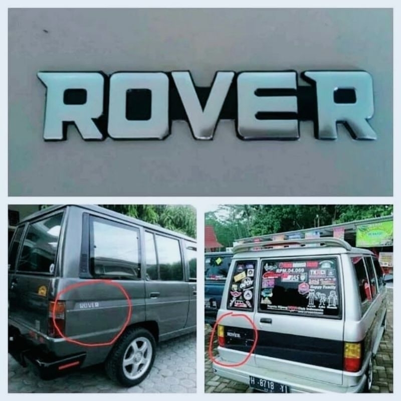 Toyota Kijang Zebra Carry Rover Body Emblem | Shopee Malaysia