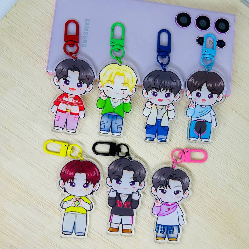 Keychain ENHYPEN XO UNTOLD CHIBI HIGHWAY HEESEUNG SUNGHOON JAKE JAY ...