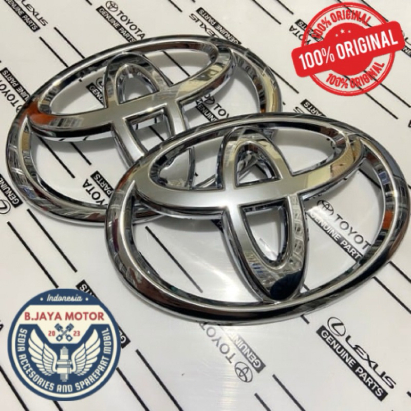 Front emblem logo bumper grill toyota innova reborn innova 2016_2021 ...