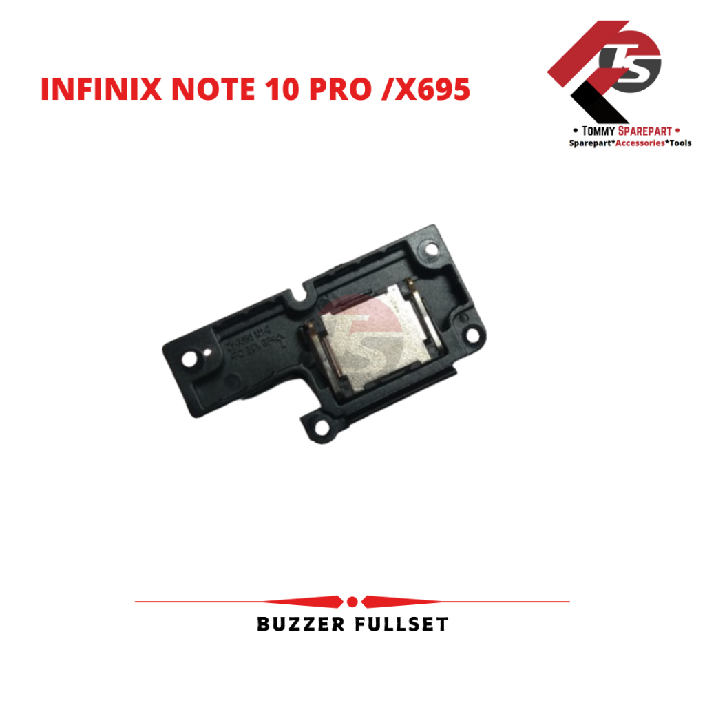 Original Infinix Note 10 Pro /X695 Ring Loudspeaker Buzzer Fullset ...