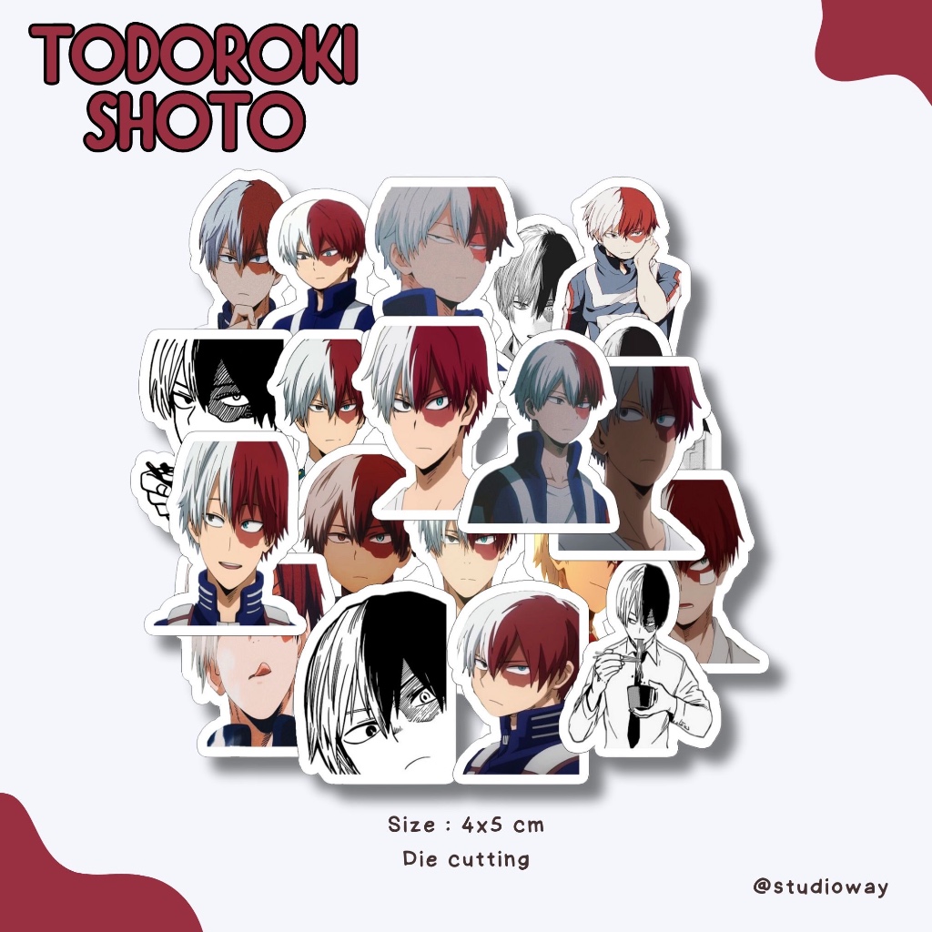 My HERO ACADEMIA TODOROKI SHOTO ANIME STICKER | Shopee Malaysia