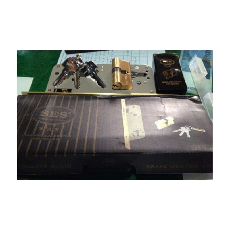 Original SES Complete Door Lock | Shopee Malaysia