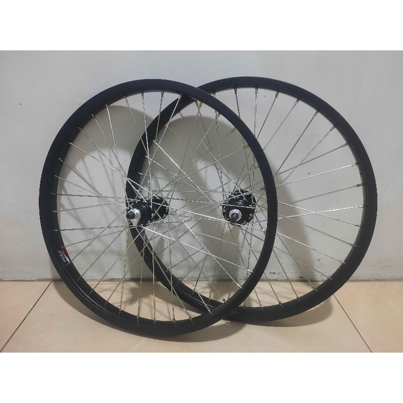 HITAM Bicycle Wheel set Size 20 Rims Finished Rims Finished 20 Rims 20 ...
