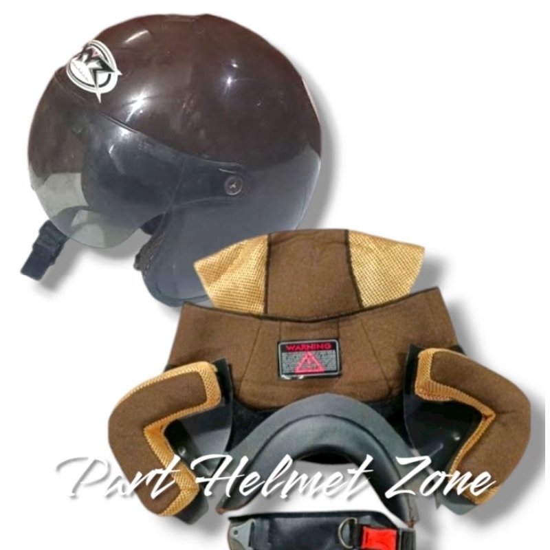 Xyz Helmet Foam Full Set half Face all sizes (Bogo Foam) | Shopee Malaysia