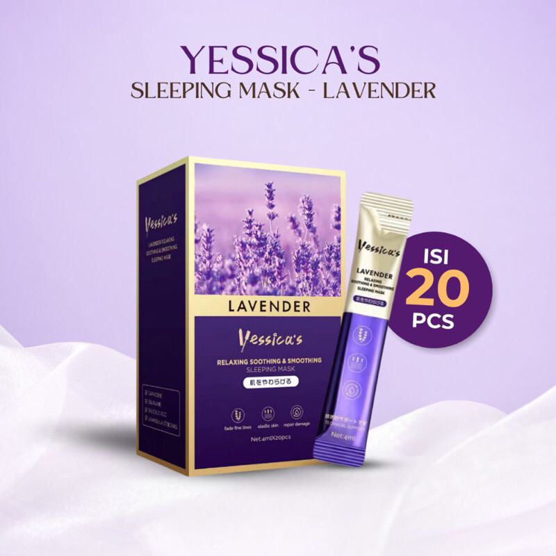 Ready READY TO SEND!! Yessica's Lavender Sleeping Mask - Relaxing ...