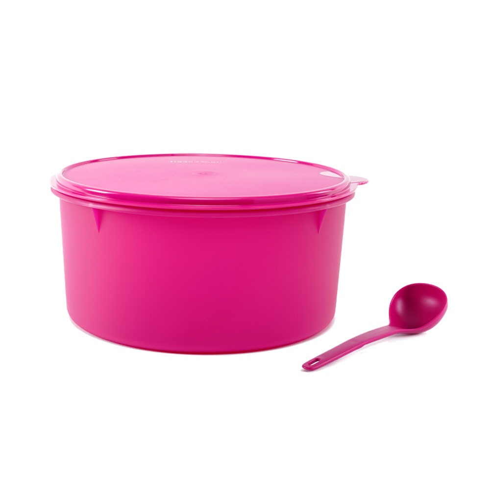 Tupperware Carry All Canister 8L With Original Tupperware ladle ...