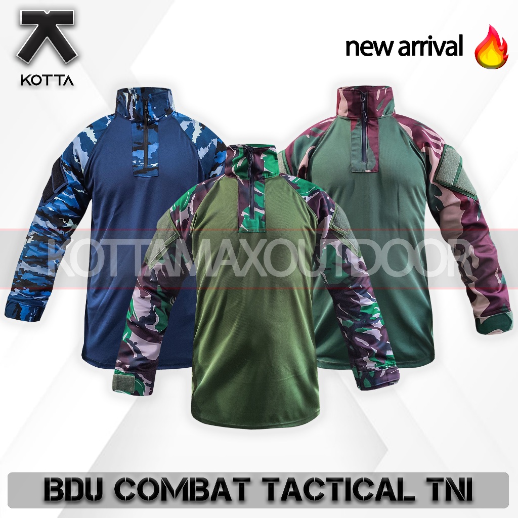 BAJU KAOS BDU COMBAT SHIRT TACTICAL LORENG MALVINAS KOPASSUS SBP TNI AU ...