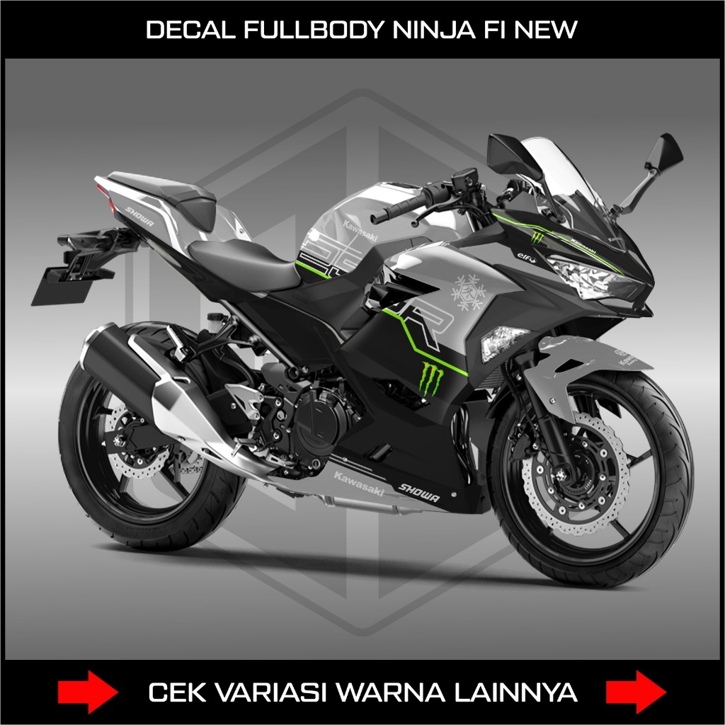 Decal STICKER NINJA 250 FI NEW WSBK EDITION / FULL BODY STICKER FOR ...