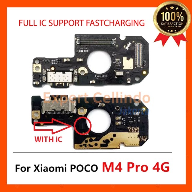 Origanal With IC Flexible Connector Charger Cas Tc Poco M4 Pro 4G ...
