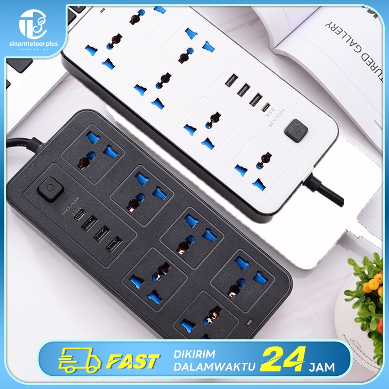 Usb Socket Socket with Independent Switch with 3 USB Ports Illuminated with 2M Cable Socket 3way ...