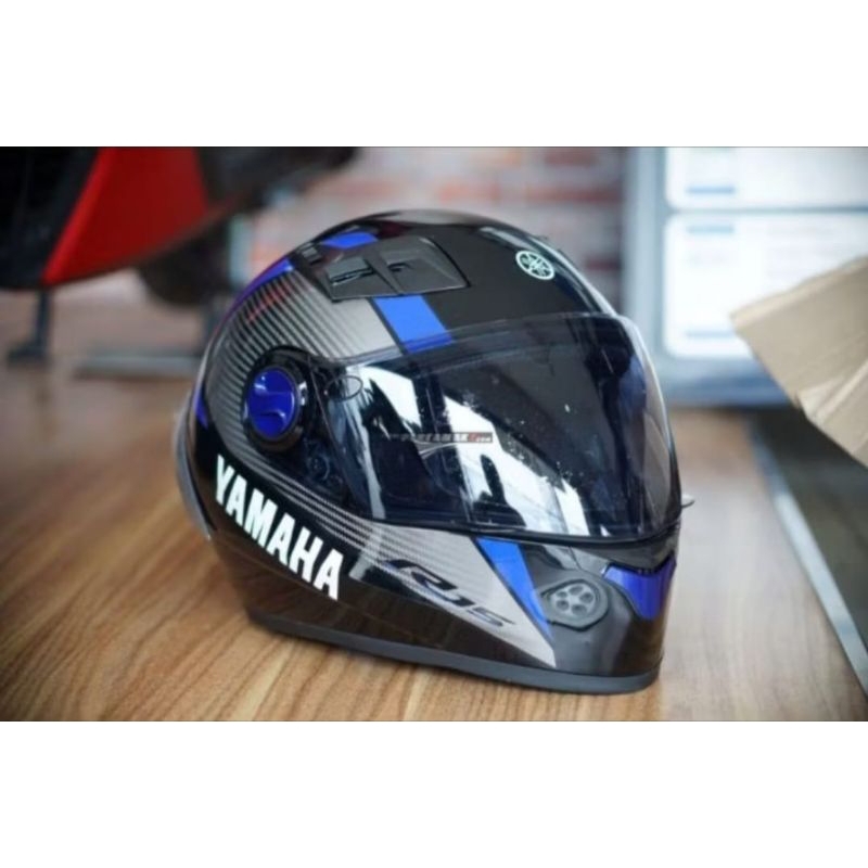Yamaha R15 CONNECTED ORIGINAL FULL FACE Helmet/YAMAHA R15C ORIGINAL ...