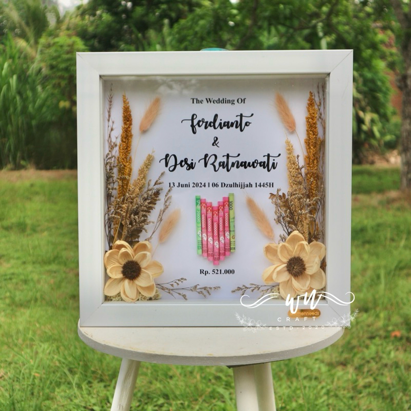 Rustic Dowry For A Day!!! Wedding Dowry || Dowry Frame // Acrylic ...