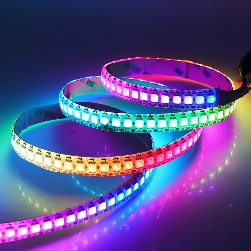 Led STRIP WS2812b LED WS2812b RGB 5V 144 LED/METER | Shopee Malaysia
