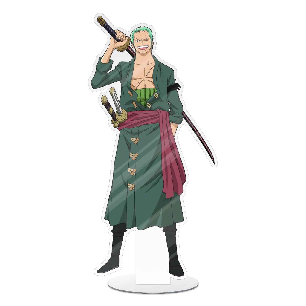 Acrylic Stand anime figure RORONOA ZORO standee 20cm - ONE PIECE 100% ...