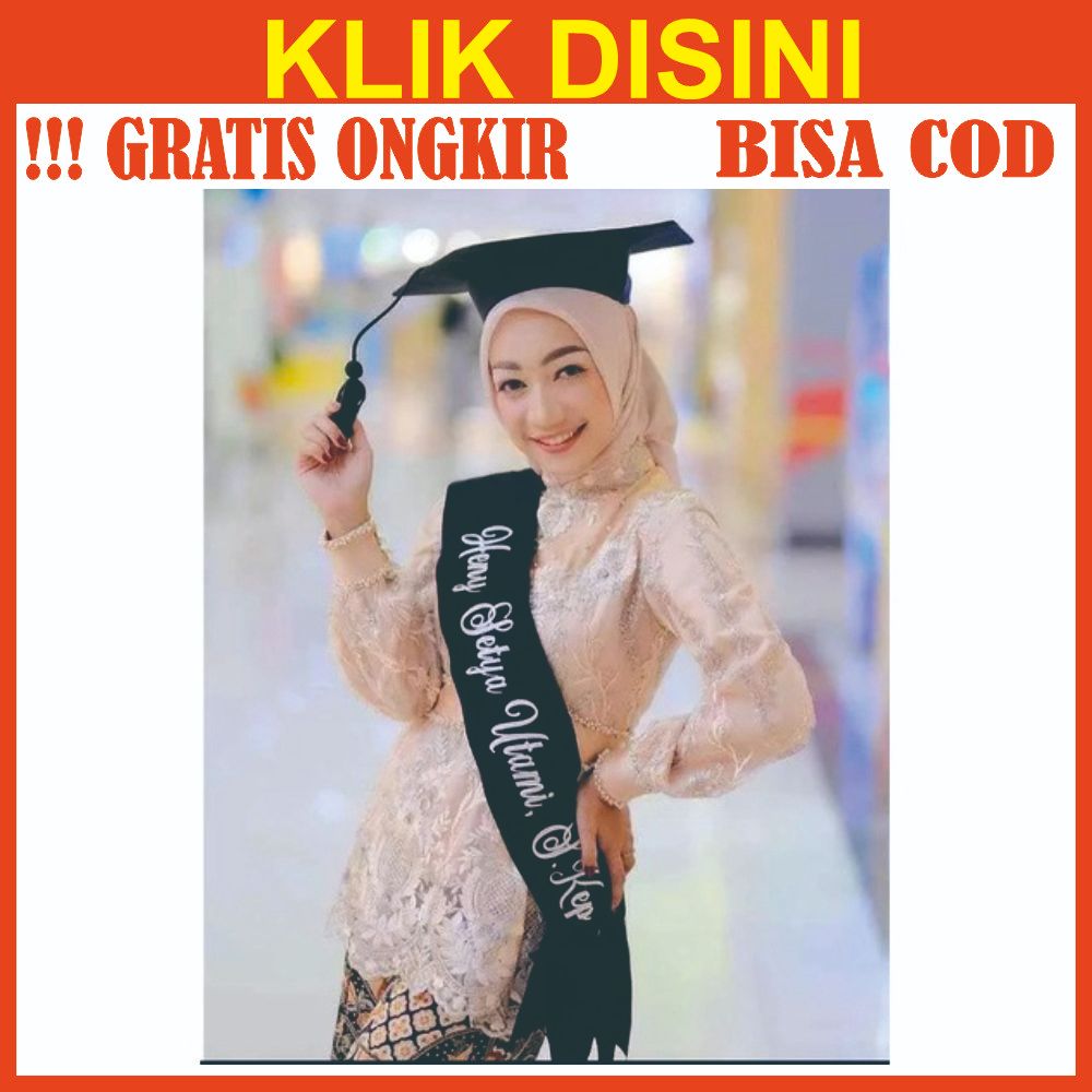 Velvet Fabric Graduation Sling Without LIST (1St Anniversary) | Shopee ...