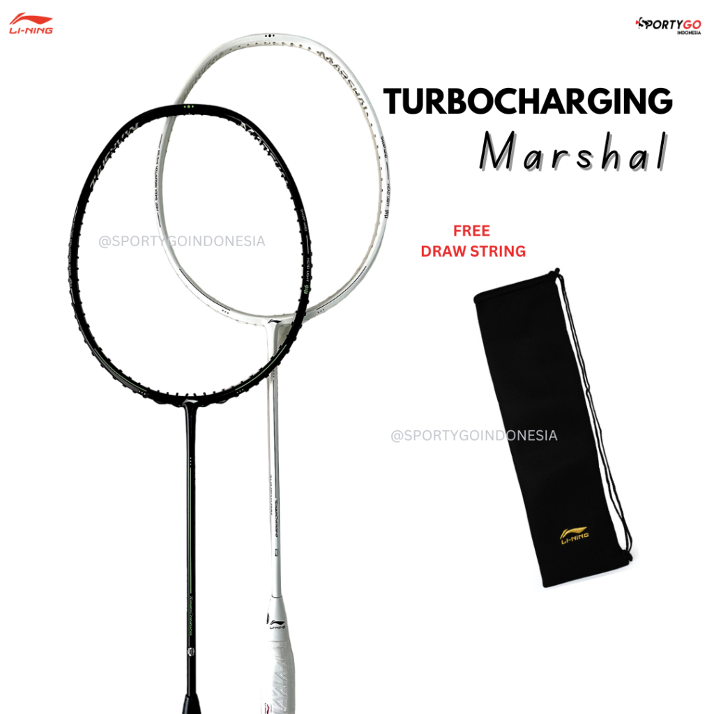 Badminton Lining Turbocharging MARSHAL/Li-Ning Racket Original Turbo ...
