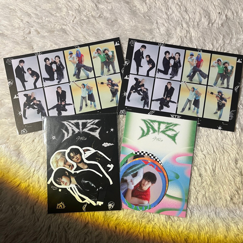Stray Kids ATE Album Chk Chk Boom inclusive 4cuts Sticker SKZ PC ...