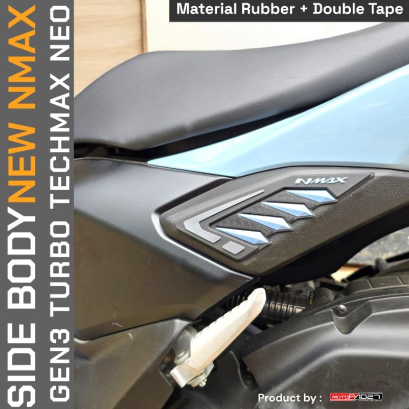 Motopad27 Rubber sidebody new nmax techmax nmax turbo nmax neo 2024 ...