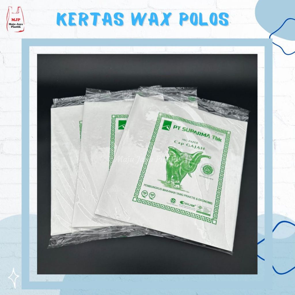 (Contains 100pcs) Plain Wax Paper Wrapping Kfc Fried Rice Burger ...